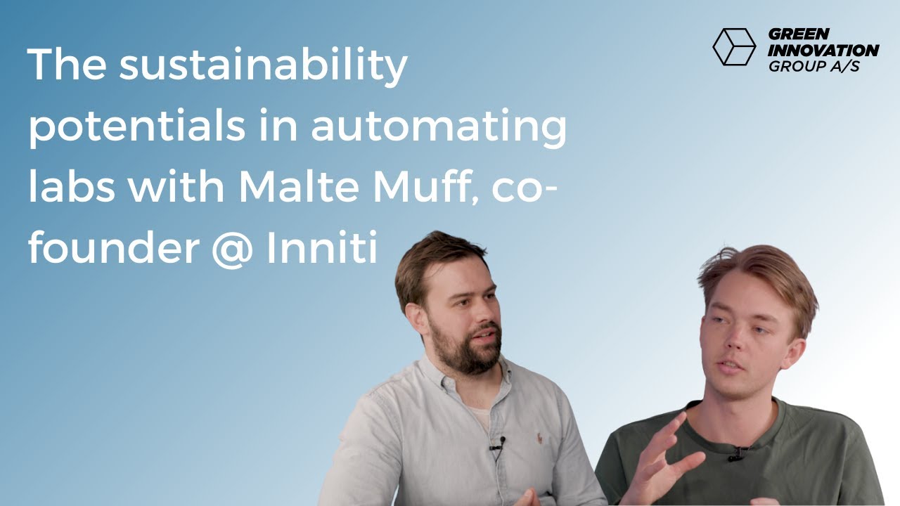 The sustainability potentials in automating labs with Malte, co founder ...