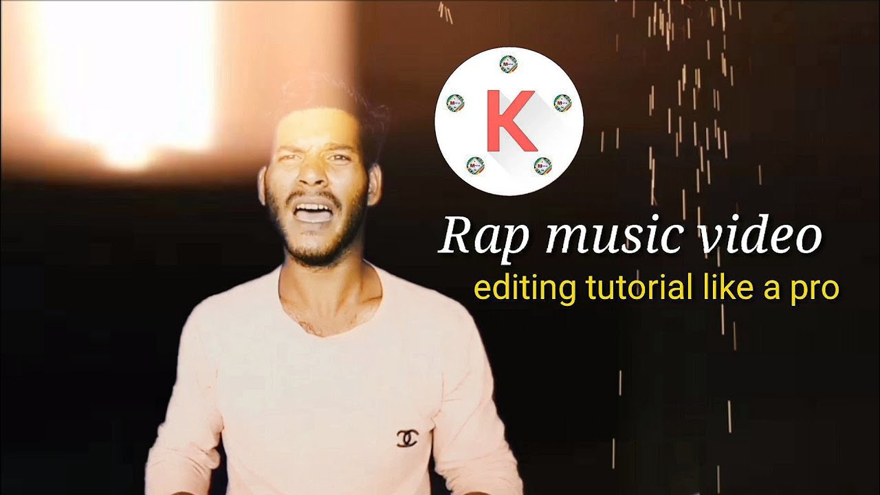 Rap music video editing tutorial in kinemaster Hindi - YouTube