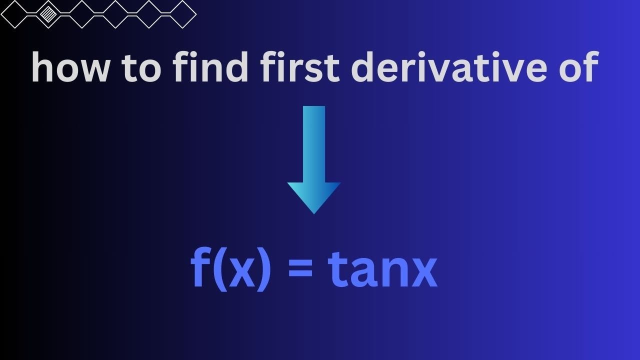 😱 Don't Make This Mistake! The DERIVATIVE of tan(x) Explained - YouTube