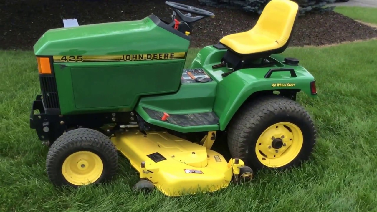 John Deere 425 Garden Tractor For Sale Online Auction At Repocast John Deere 425 Garden Tractor For Sale Online Auction At Repocast