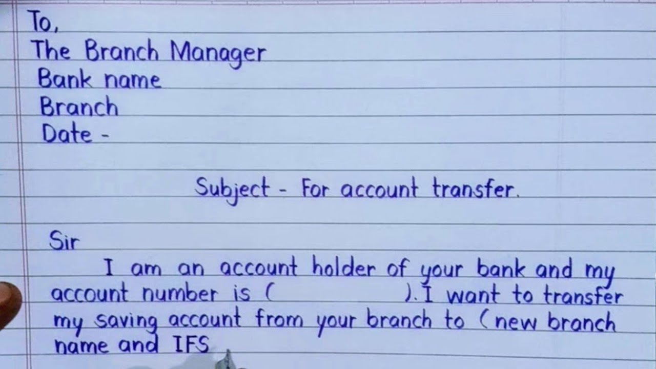 Application Letter To Bank Manager For Transfer Bank Account To Another application-letter-to-bank-manager-for-transfer-bank-account-to-another