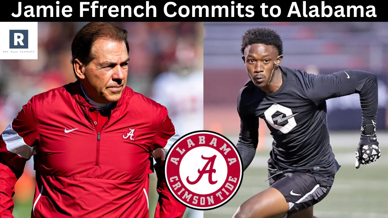 Nick Saban and Alabama Football NOT GOING ANYWHERE | 5 ⭐️ WR Jamie ...