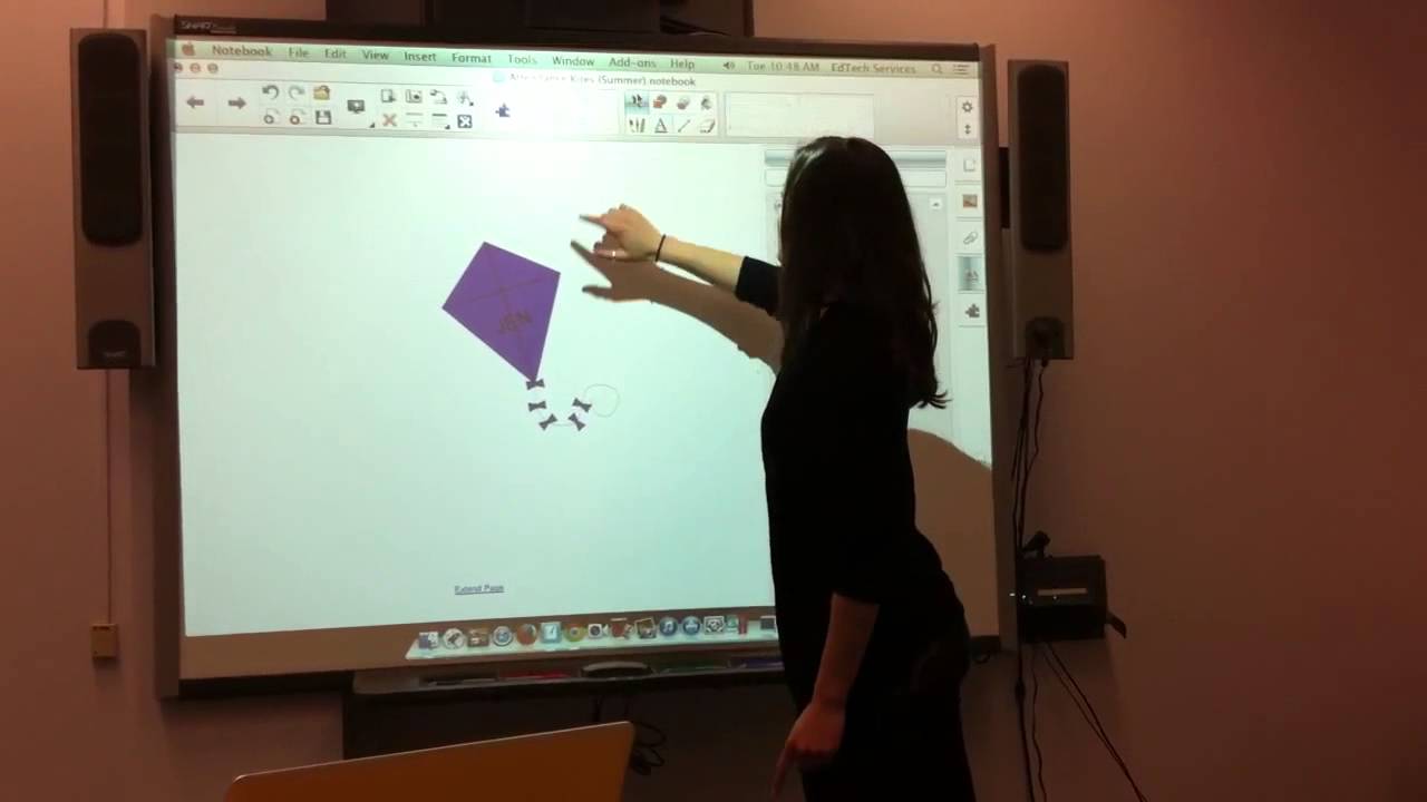 EDU 210 SMARTBoard Attendance Activity - YouTube