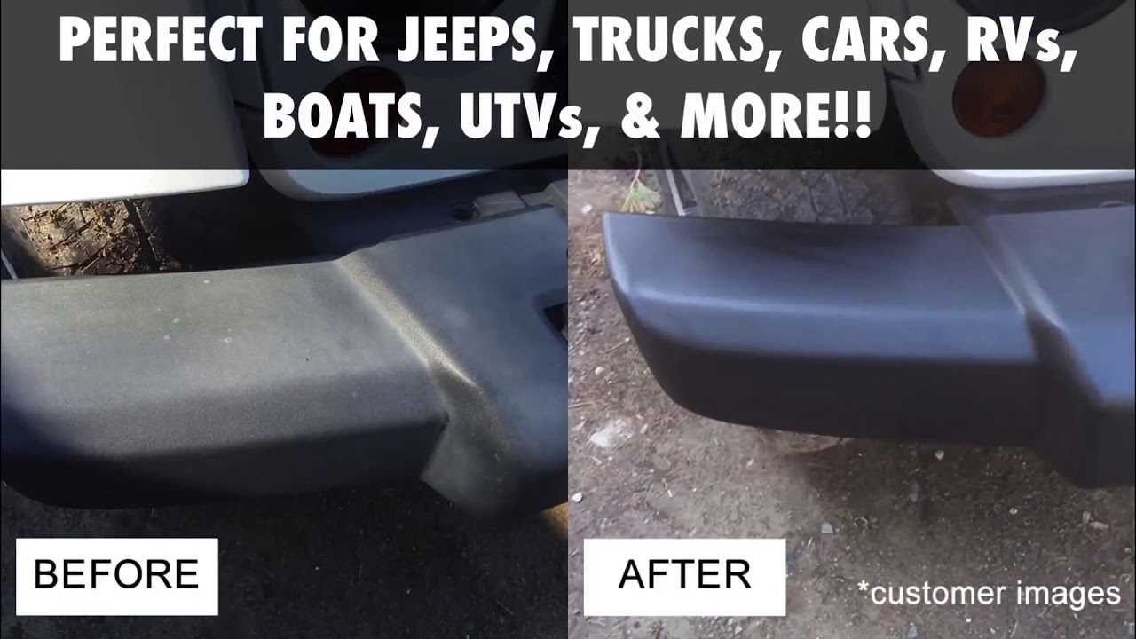 Trim Renew - Restores Faded Trim - YouTube