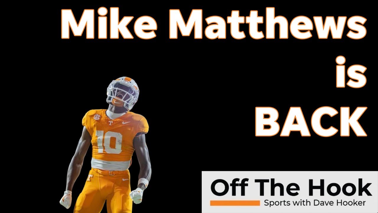 Tennessee football WR Mike Matthews staying with Vols - YouTube