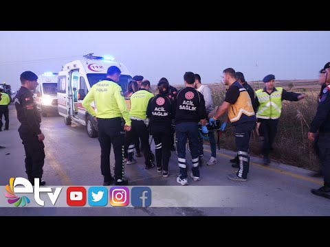 ŞÜPHELİ ARACI KOVALAYAN POLİS EKİBİ KAZA YAPTI: 2 YARALI