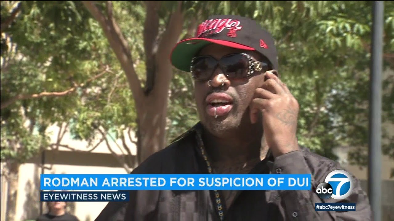 Dennis Rodman arrested for DUI | ABC7 - YouTube