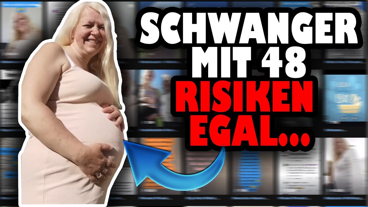 Sie wird mit 48 Jahren SCHWANGER und nutzt es für CLICKS & GELD aus ...