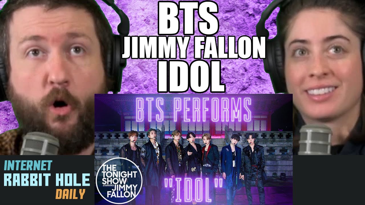 BTS: IDOL Live Performance on Jimmy Fallon REACTION! | irh daily - YouTube