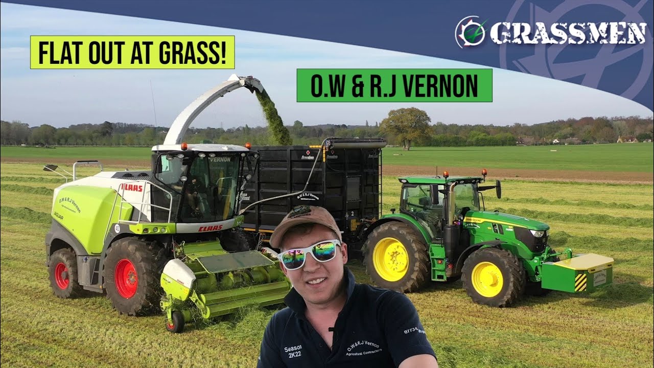 Flat out at grass with O.W & R.J Vernon | Grassmen | The Content Farm