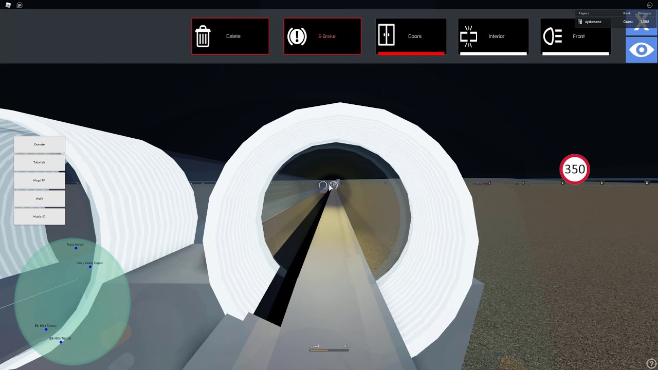 Hyperloop Simuator (New Update!) | Bakersfield to Lancaster via Quay ...