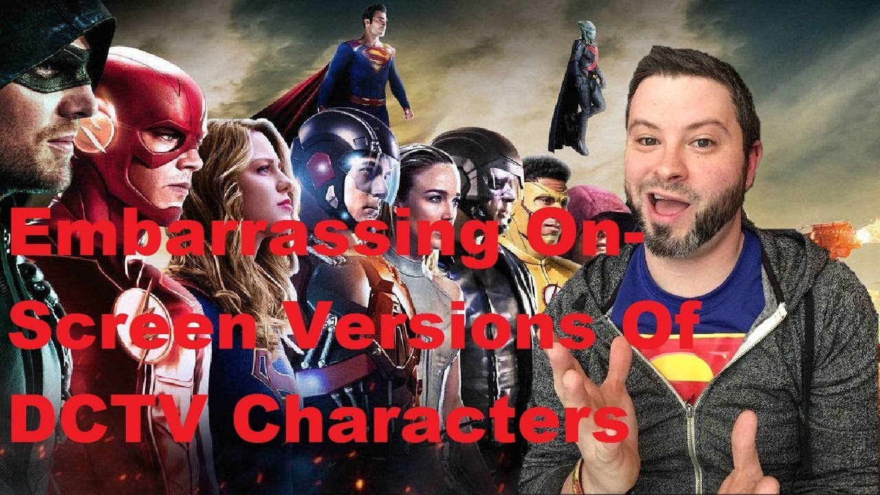 Embarrassing On Screen Versions Of DC Characters - YouTube