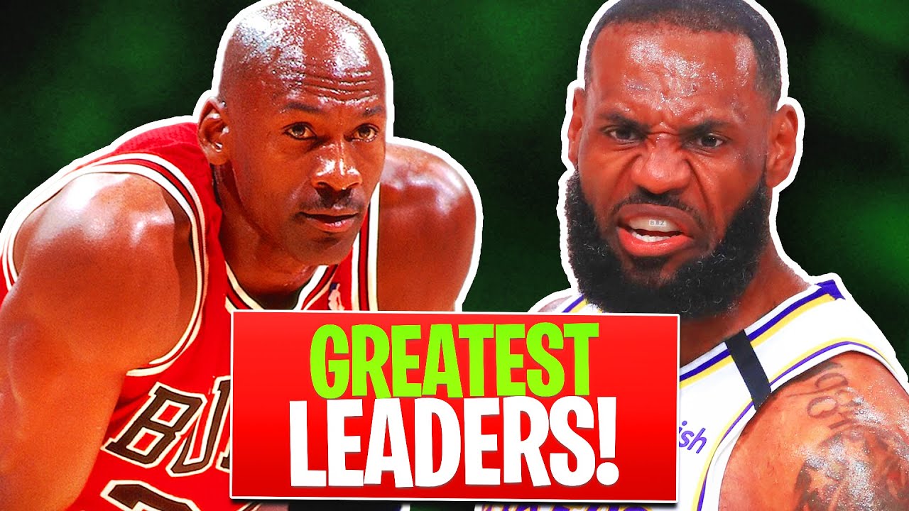 LeBron James & the 5 Greatest TEAM LEADERS in NBA History! - YouTube