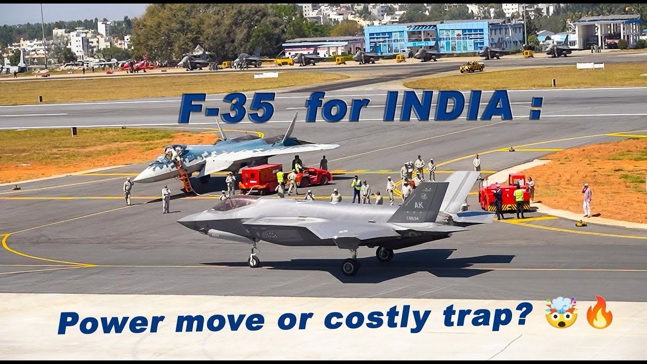[Aero India 2025] Is INDIA really ready for F-35? #aeroindia #airshow # ...