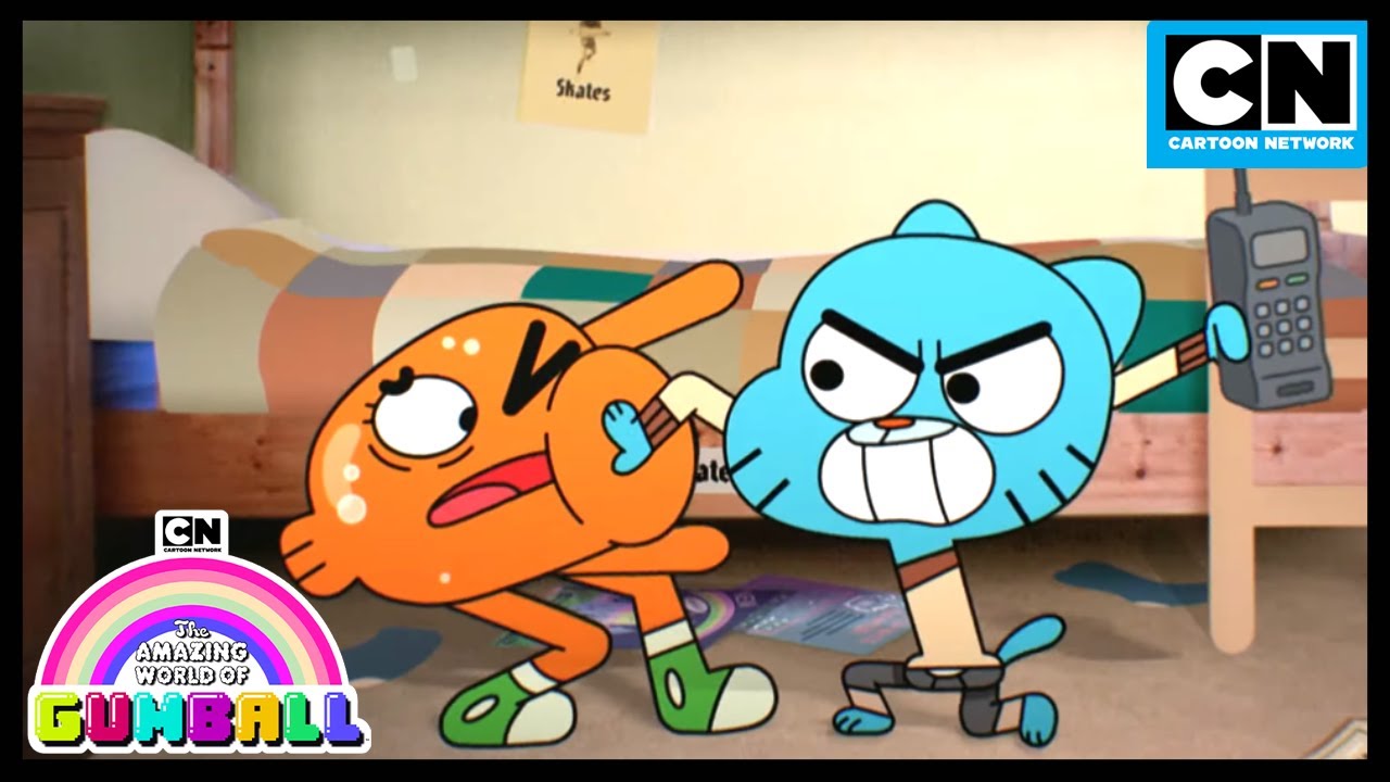 Darwin's Phone Addiction | Gumball - The Phone | Cartoon Network - YouTube