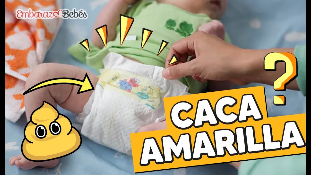 💩🟡 ¿Qué causa la CACA AMARILLA en Bebés? ¿Son normales? - YouTube