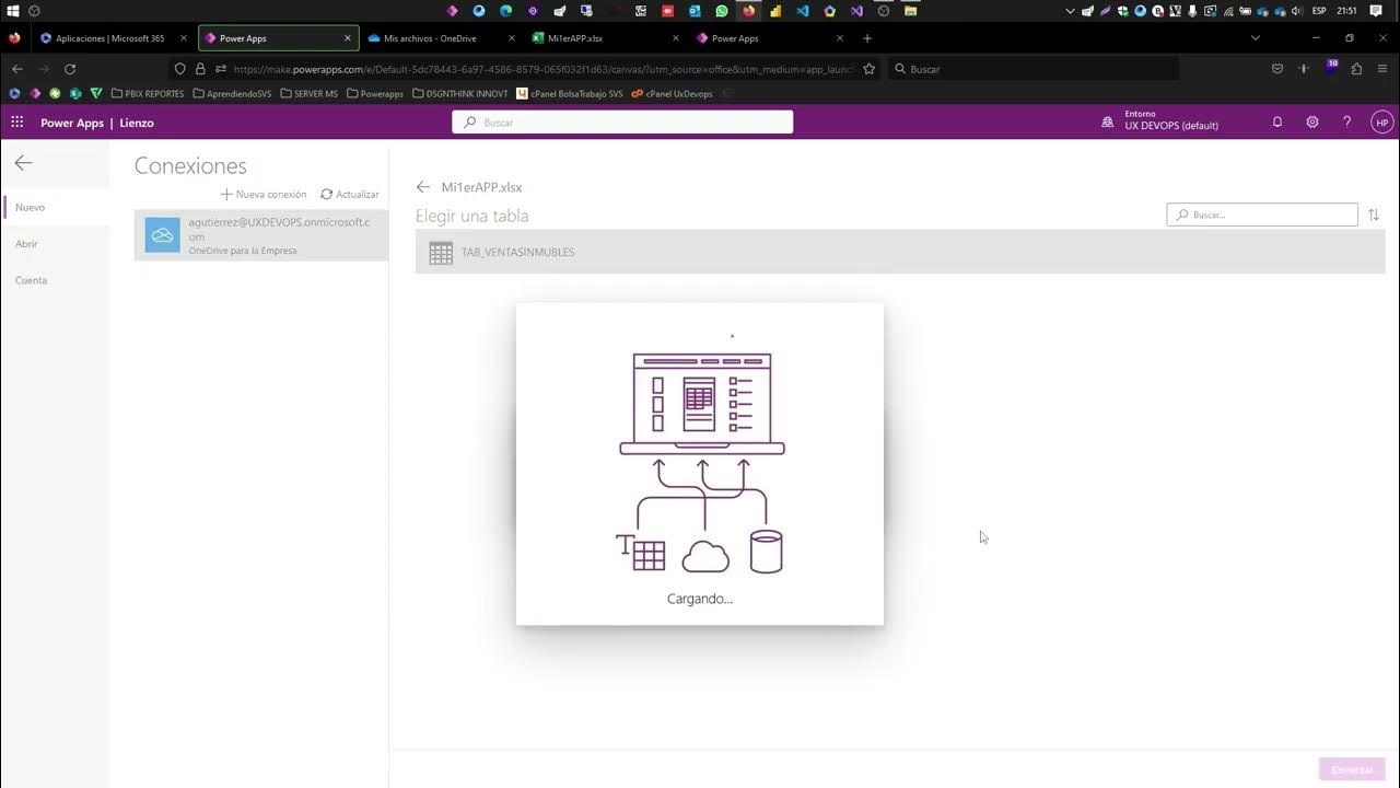 03 Powerapps 1er App : Conectar excel como base de datos a Powerapps ...