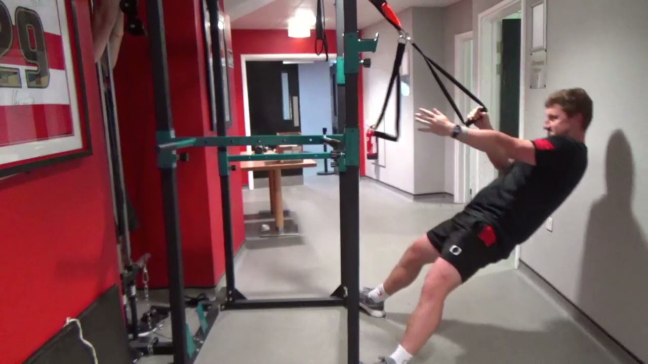 Single Arm Inverted Row - YouTube