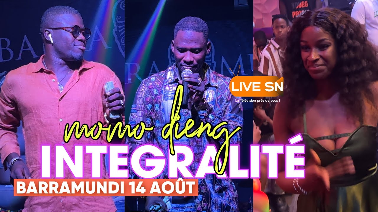 INTEGRALITÉ: MOMO DIENG - LIVE PERFORMANCE au BARRAMUNDI | DERNIER ...