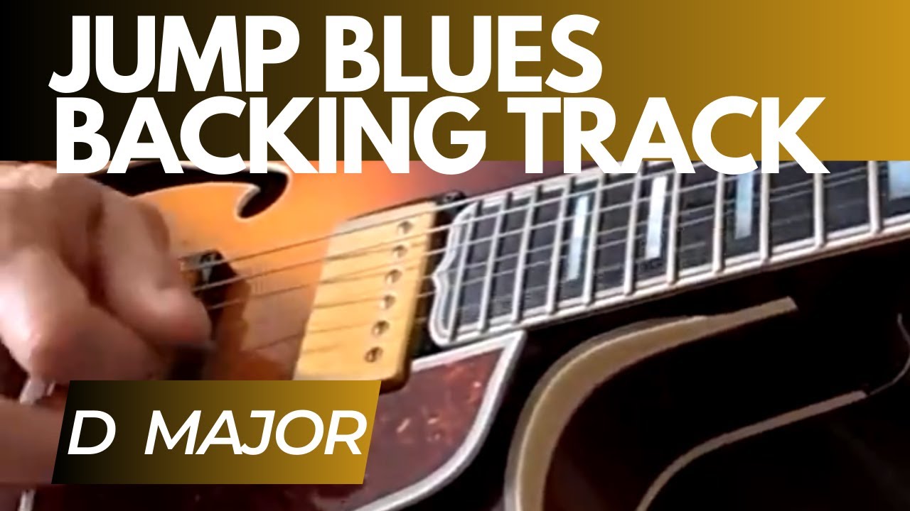 Jump Blues Backing Track in D | 12 Bar Blues Guitar & Harmonica Jam ...