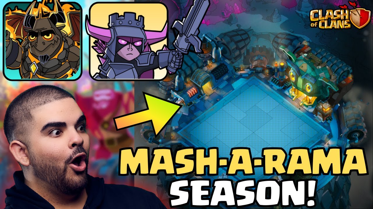 NEW Mash-A-Rama Season Coming To Clash Of Clans in September! FULL ...