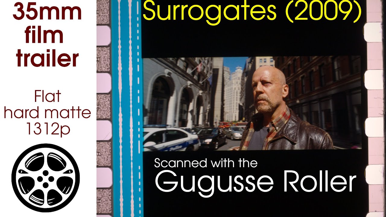 Surrogates (2009) 35mm film trailer, flat hard matte, 1312p - YouTube