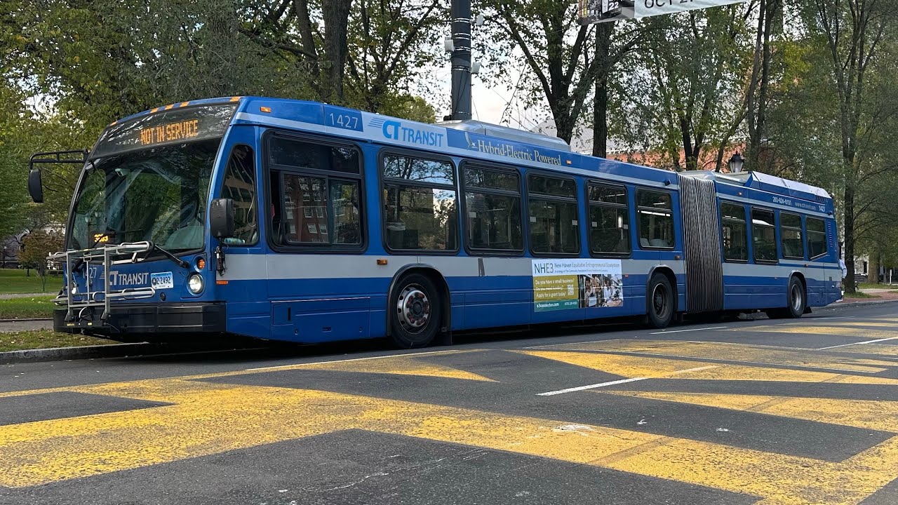 Connecticut Transit #1427 Ride on route 271M - YouTube