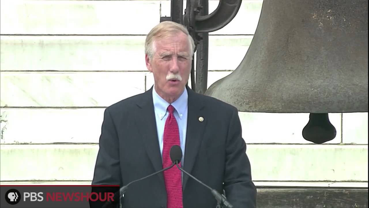 U.S. Senator Angus King Speaks at the 50th Anniversary of the March on ...