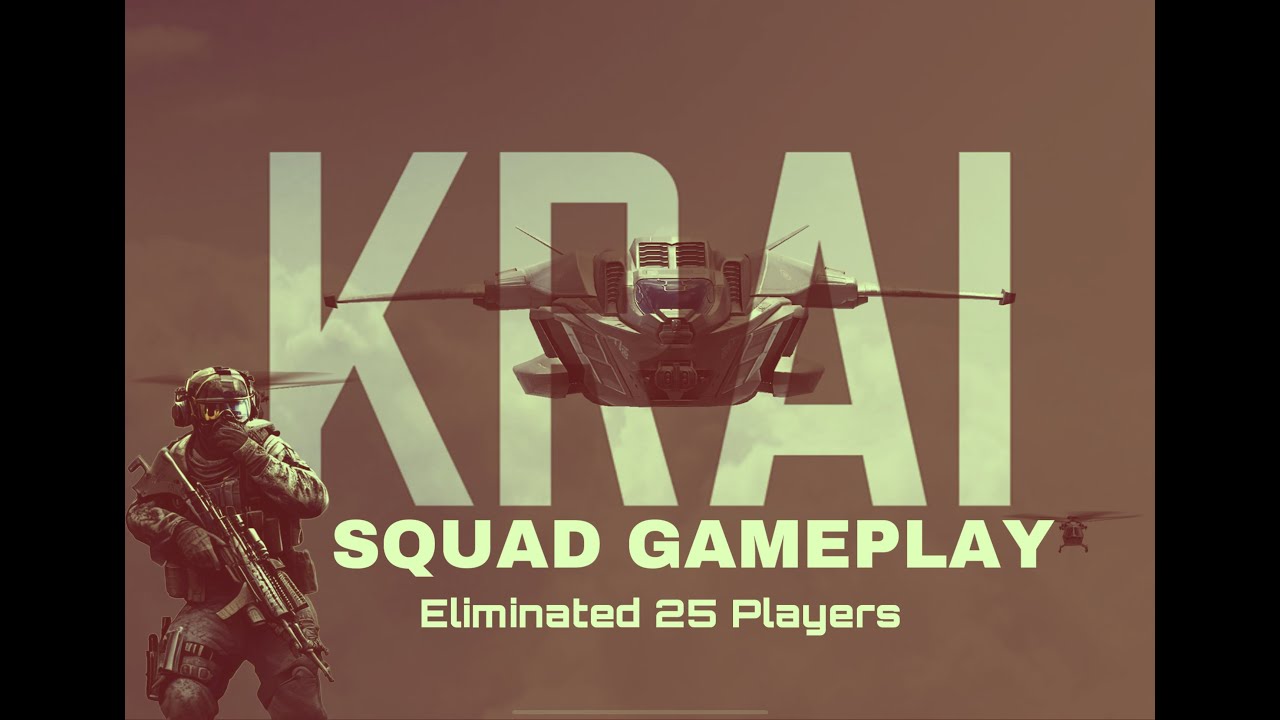 KRAI Squad Gameplay Eliminated 25 Players | Call of Duty Mobile - YouTube