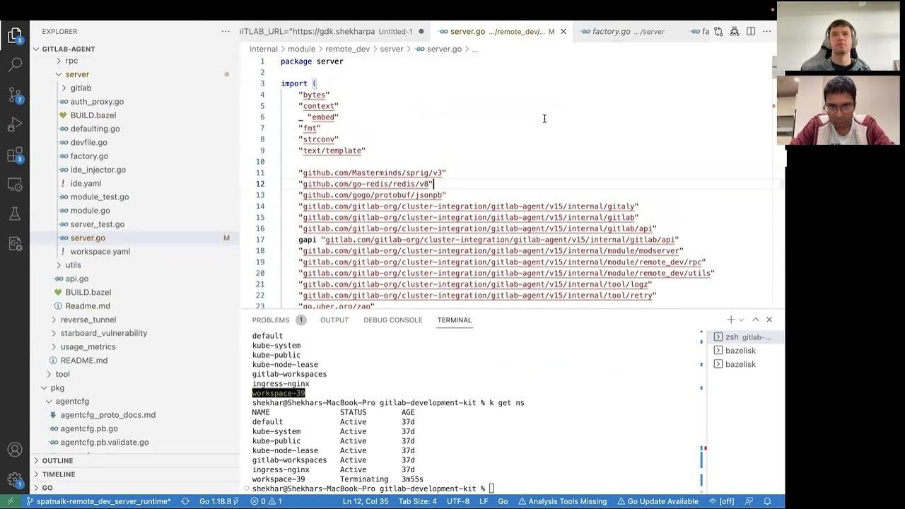 Remote development via GitLab Agent code walkthrough - YouTube