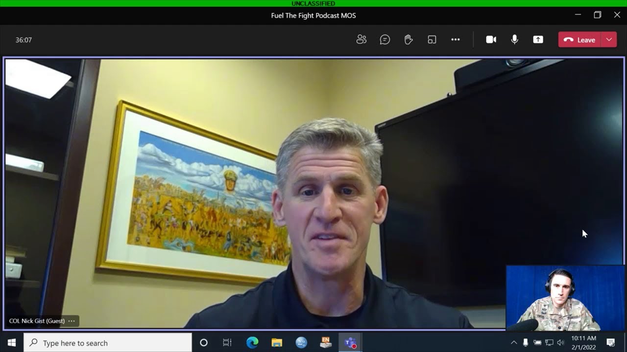 Fuel the Fight podcast COL Nicholas Gist - YouTube