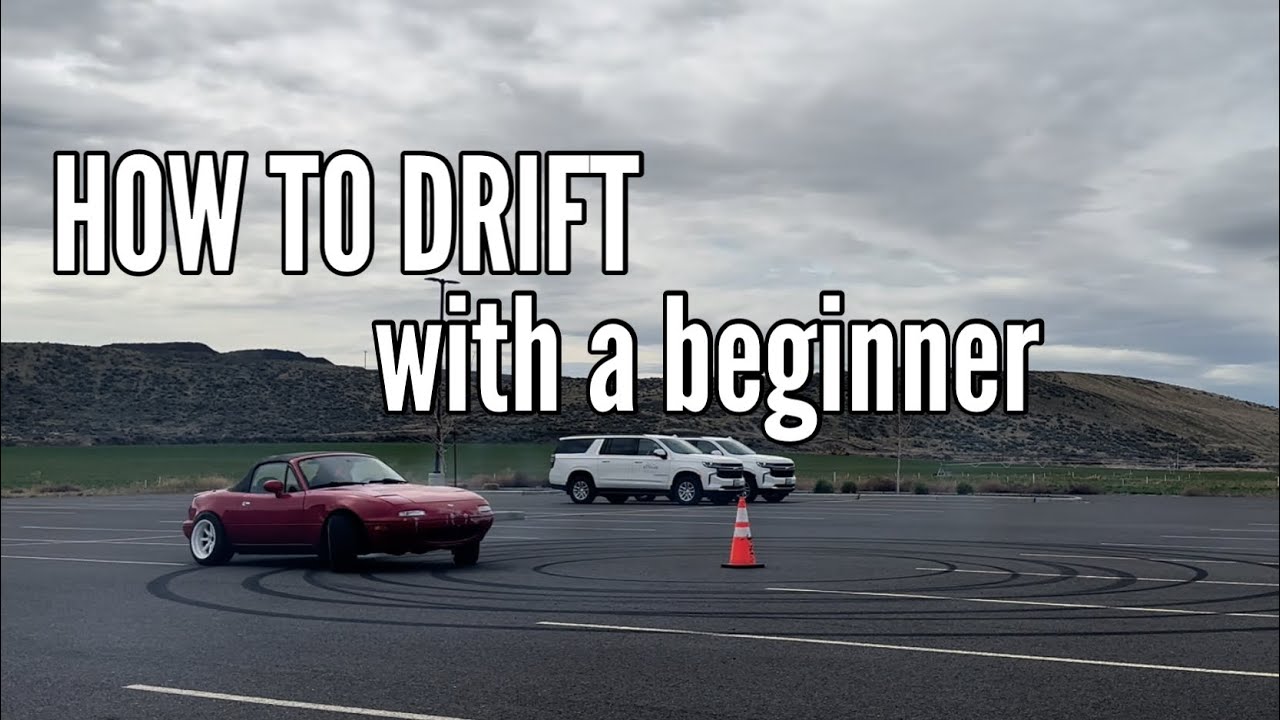 HOW TO DRIFT 4K| drifting with a beginner, practicing 2 different ...