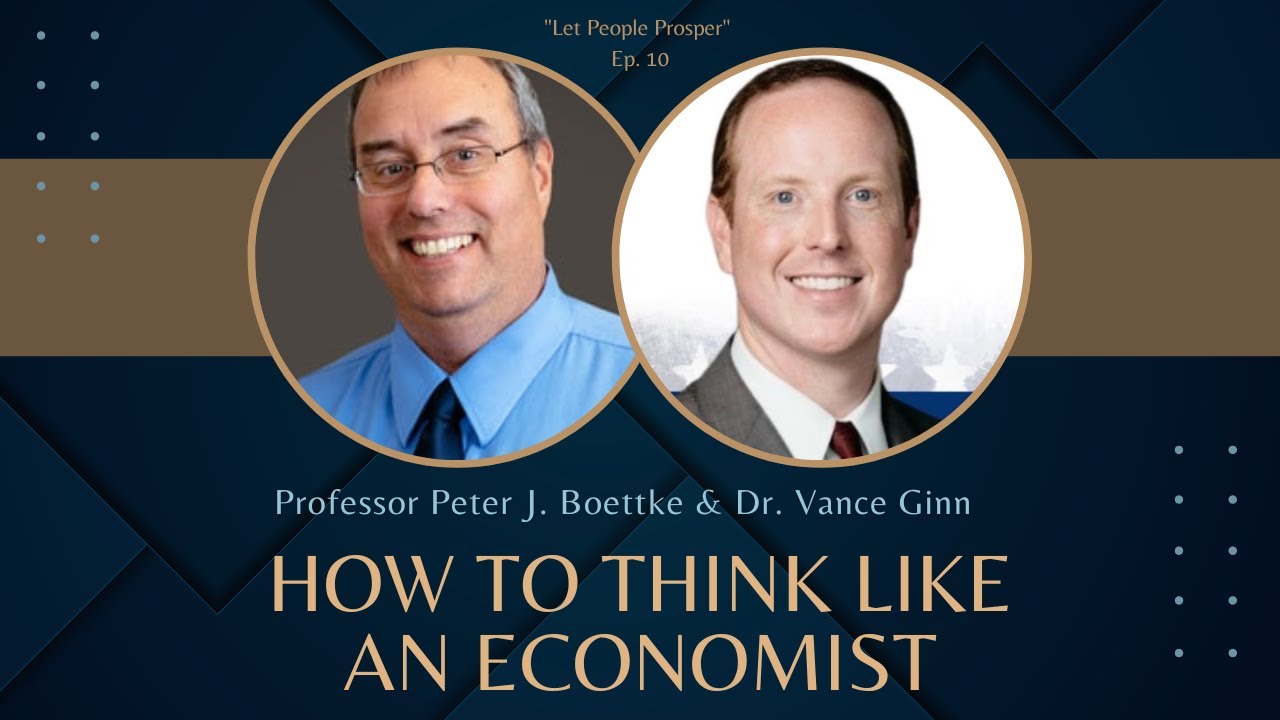 The Secret Sauce of What Makes Economies Thrive w Dr. Peter Boettke ...