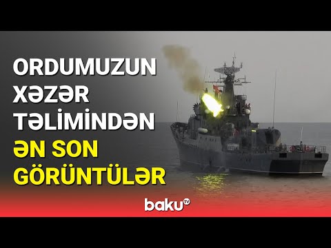 “Xəzri dalğası” taktiki təlimi başa çatdı