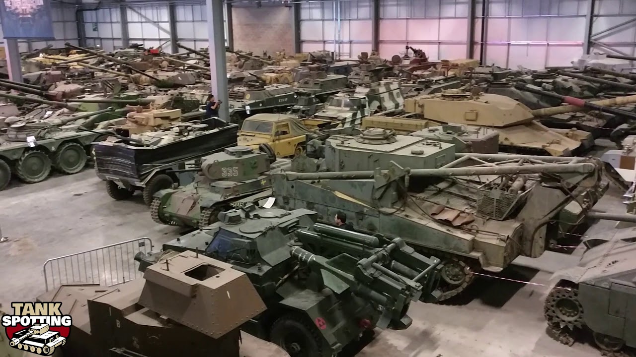 The Tank Museum's Storage Hall Opens For Public - Tankfest 2017 - YouTube