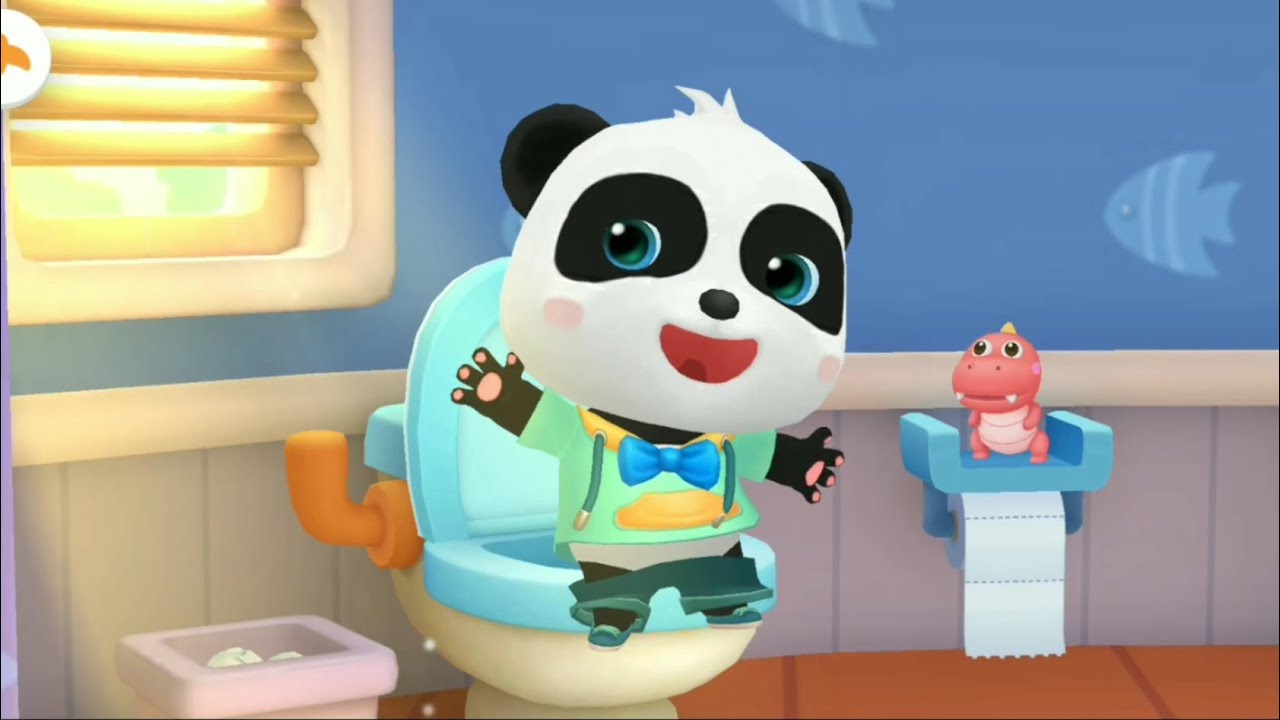 BELAJAR MENGGUNAKAN TOILET | BELAJAR MENCUCI TANGAN | BABYBUS GAME ...