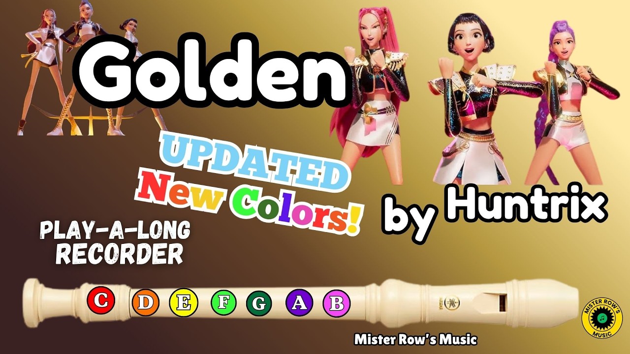 GOLDEN | KPop Demon Hunters | Huntrix | Notes G A B C | Level 2 ...