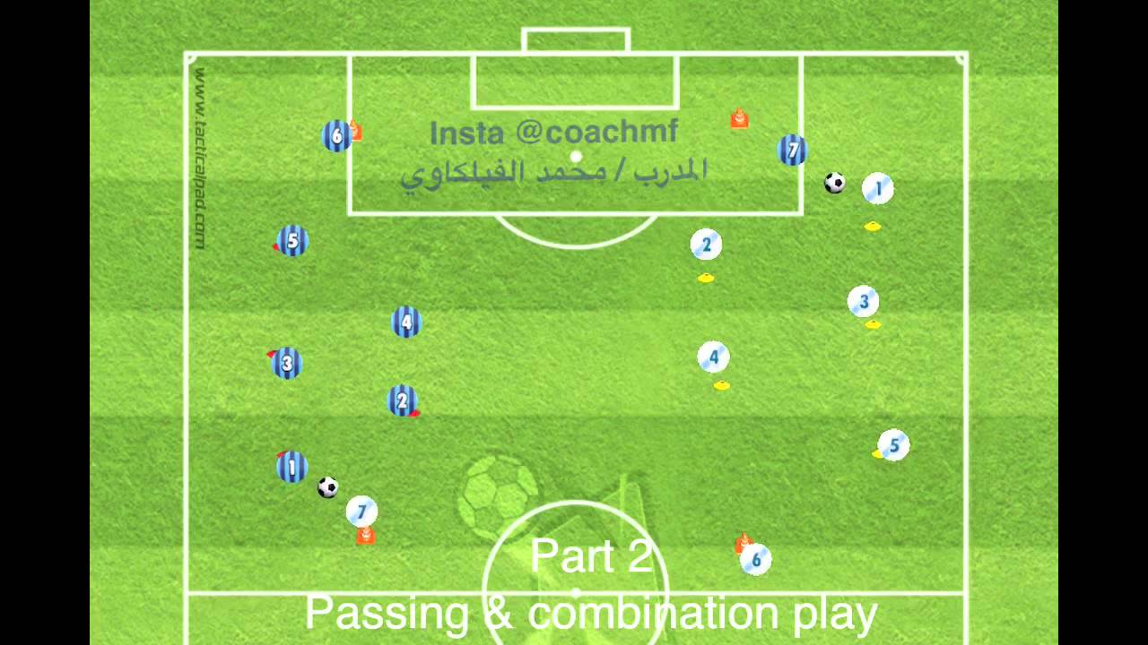 passing & follow the ball drill - YouTube