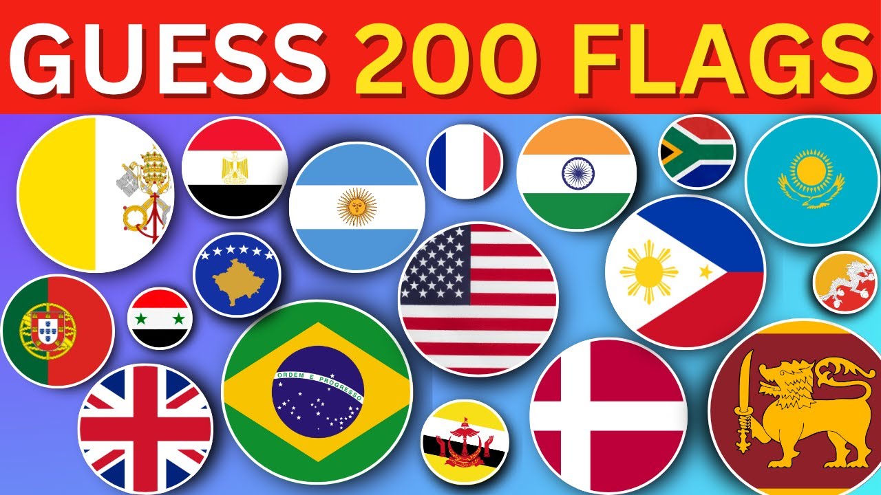 Guess 200 Country Flags in 3 Seconds – The Ultimate World Flag ...