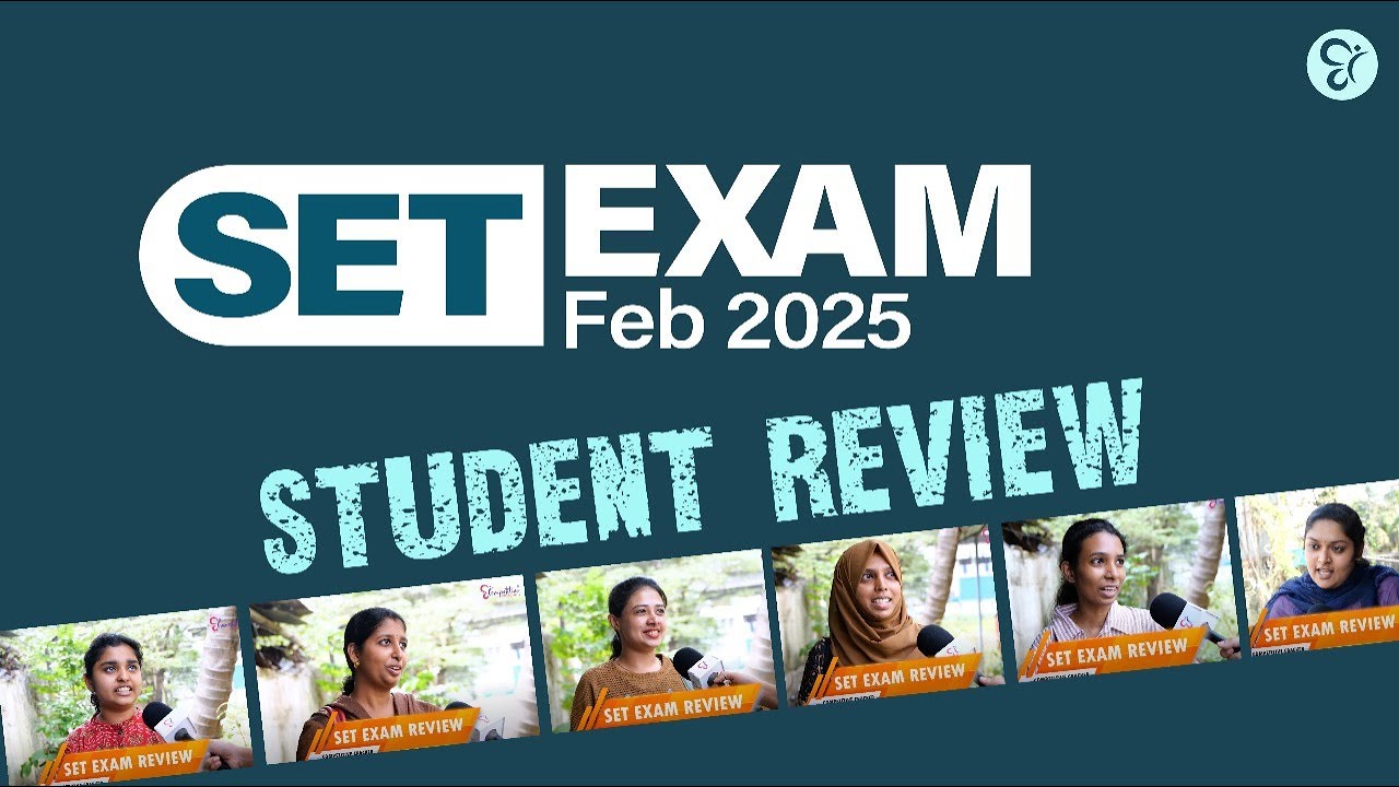 SET EXAM STUDENT REVIEW🤩 | KERALA SET EXAM FEBRUARY 2025 | SET EXAM ...