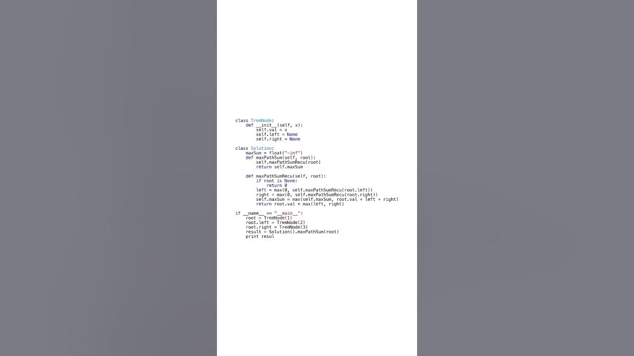 Solution To Leet Code Question Explanined In Python #shorts - YouTube