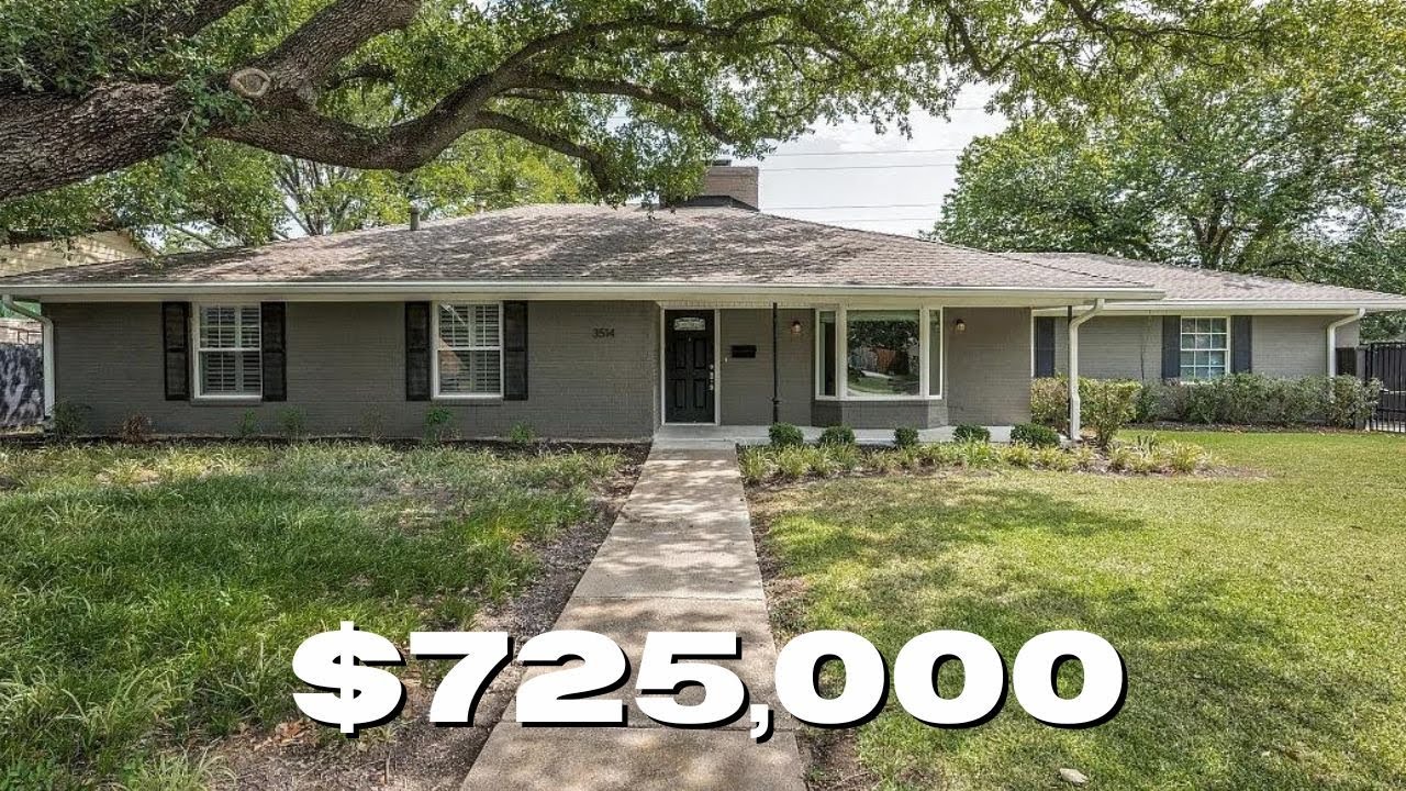 TOUR A $700K RANCH HOME | Texas Real Estate | Dallas, Tx | Dallas ...