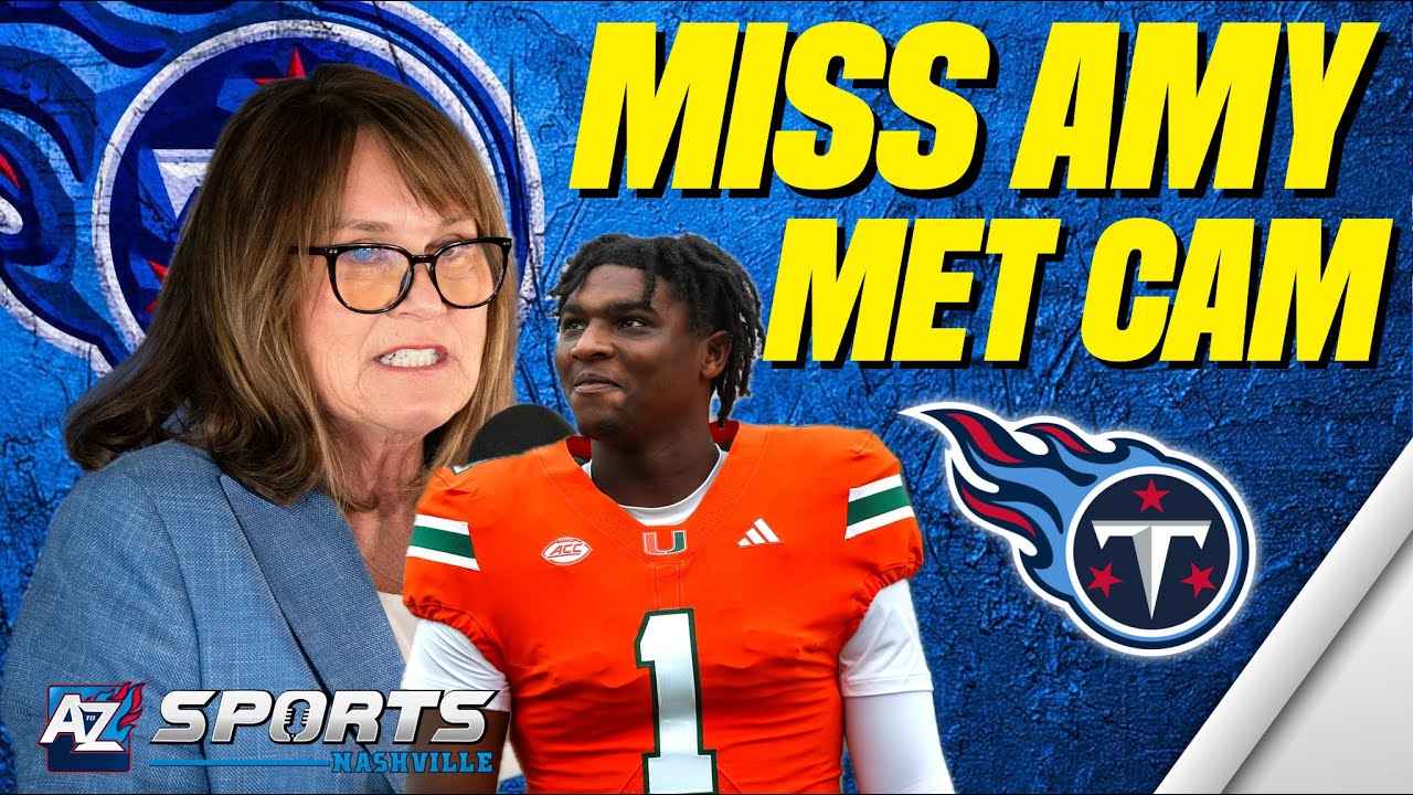 Titans owner Amy Adams Strunk's sneaky meeting with Miami QB Cam Ward ...