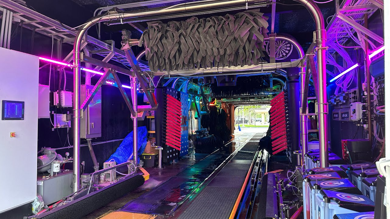 Compact Sonnyspeco Mini Tunnel Rockn Car Wash Jupiter Fl Youtube