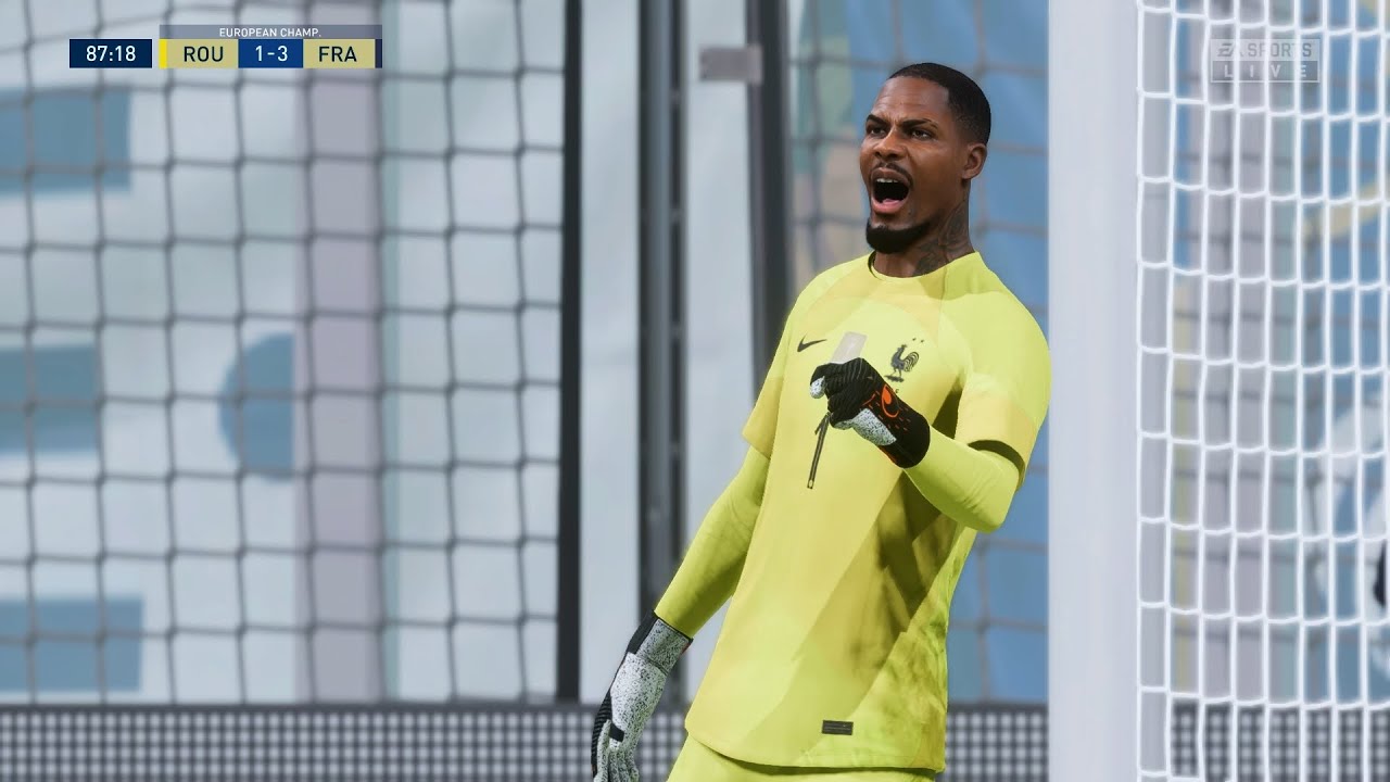 France GK Saves Compilation from European Championship Cup - YouTube