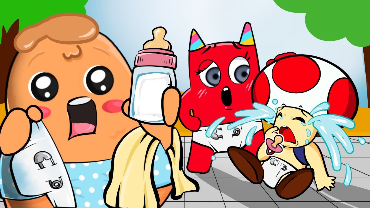 BABY NUGGY Adopts GARTEN OF BANBAN & Baby Toad!? (AnythingAlexia ...