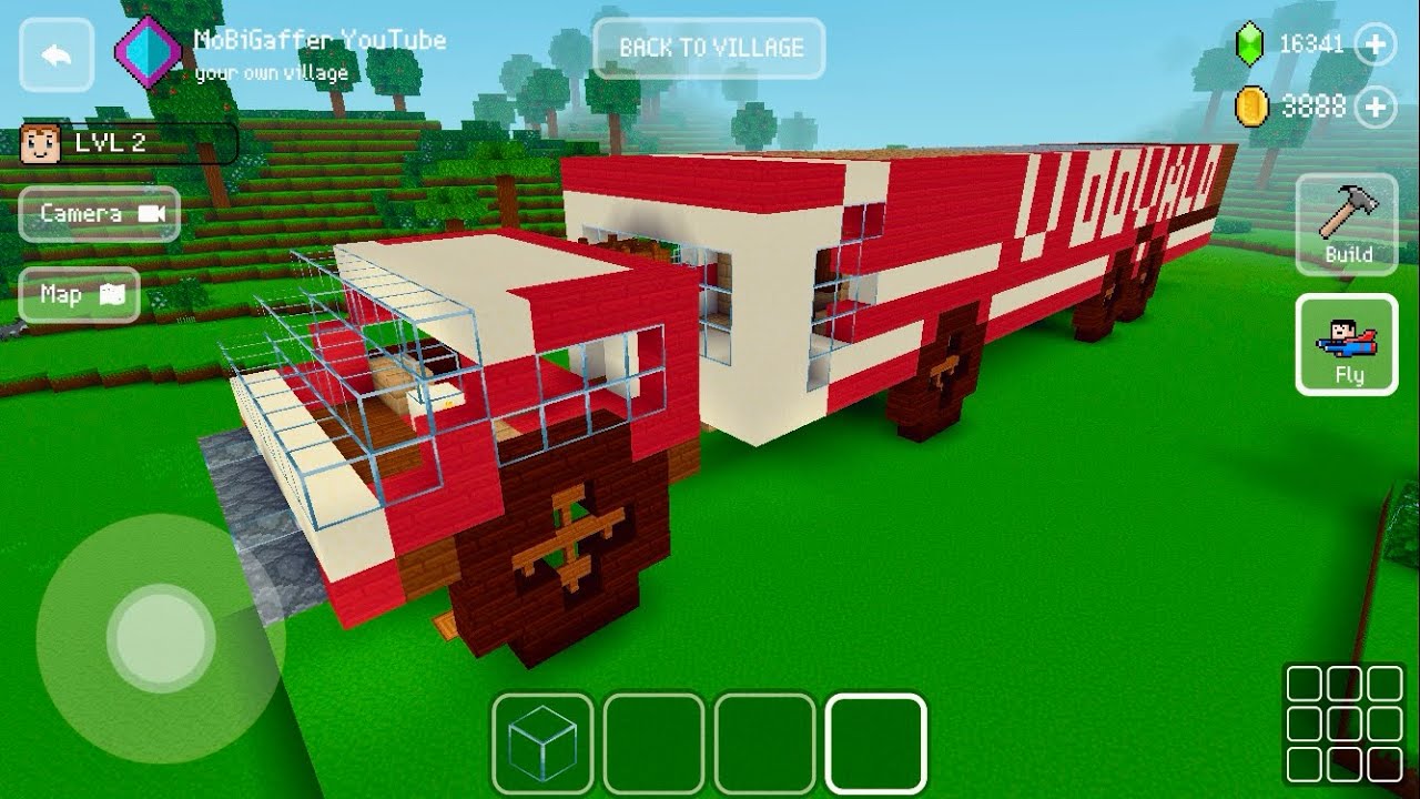 Block Craft 3D: Crafting Game #4128 | Goods Carrier Truck 🚚 - YouTube