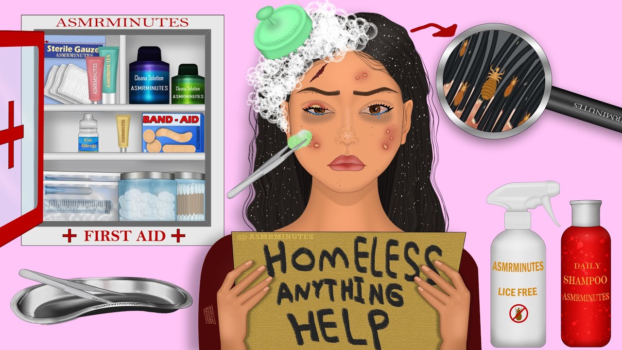 ASMR🎧Transformation Homeless Woman Gets Makeover And New Lease On Life ...