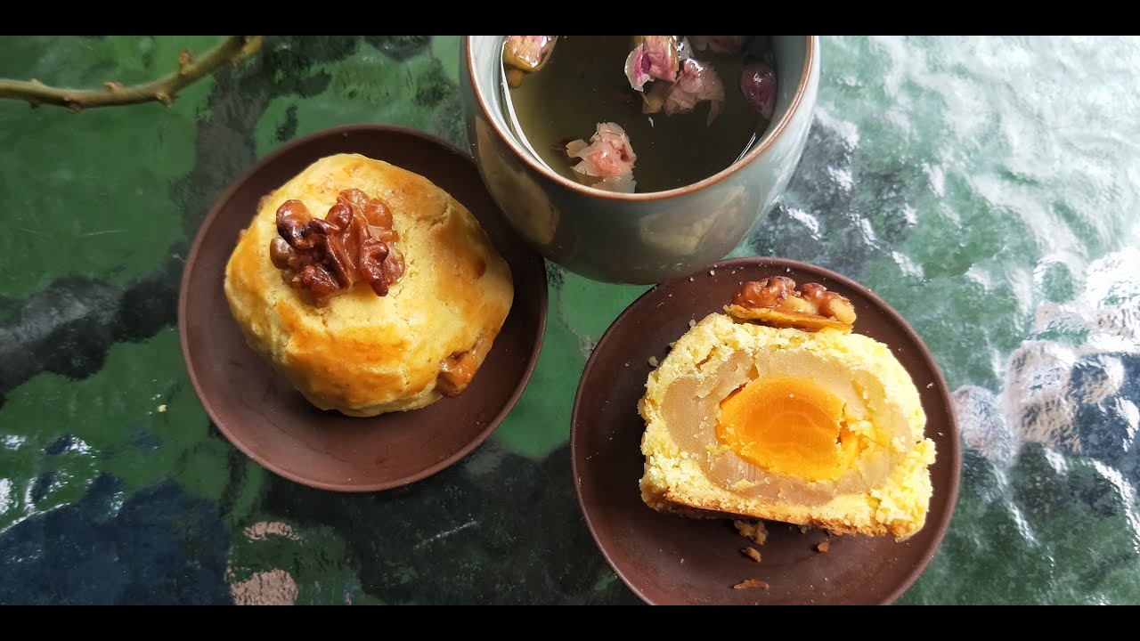 All You Need is Time: Shanghai Walnut Mooncake Highly Addictive! 会烤饼干就会 ...