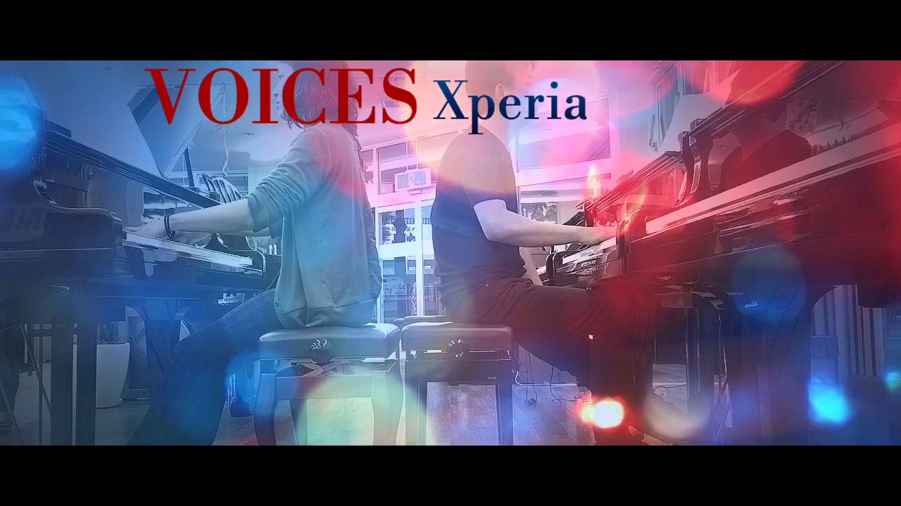 VOICES Xperia cm 大井健 ピアノ 弾いてみた - YouTube